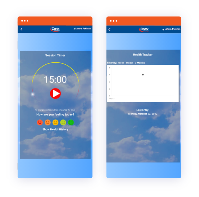 Carex Light Therapy Companion | Virtual Force